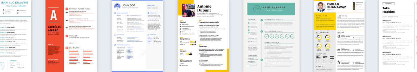 Hi CV : Créer un CV en ligne à télécharger